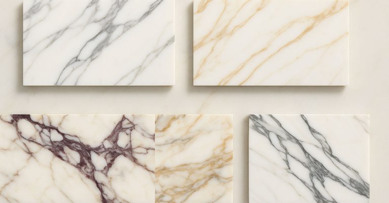 Different Types of Calacatta Marble: The Complete Guide